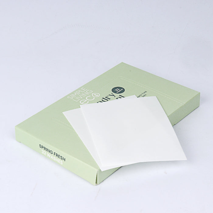 Non-bio Laundry Detergent Sheets - Gentle and Effective Clean – Simple ...